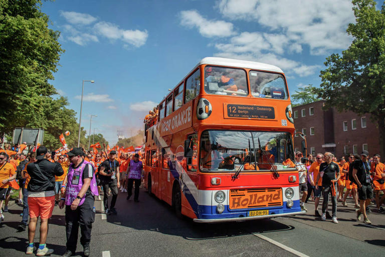 Famous orange bus will be in Fulshear ahead of Houston World Cup match ...