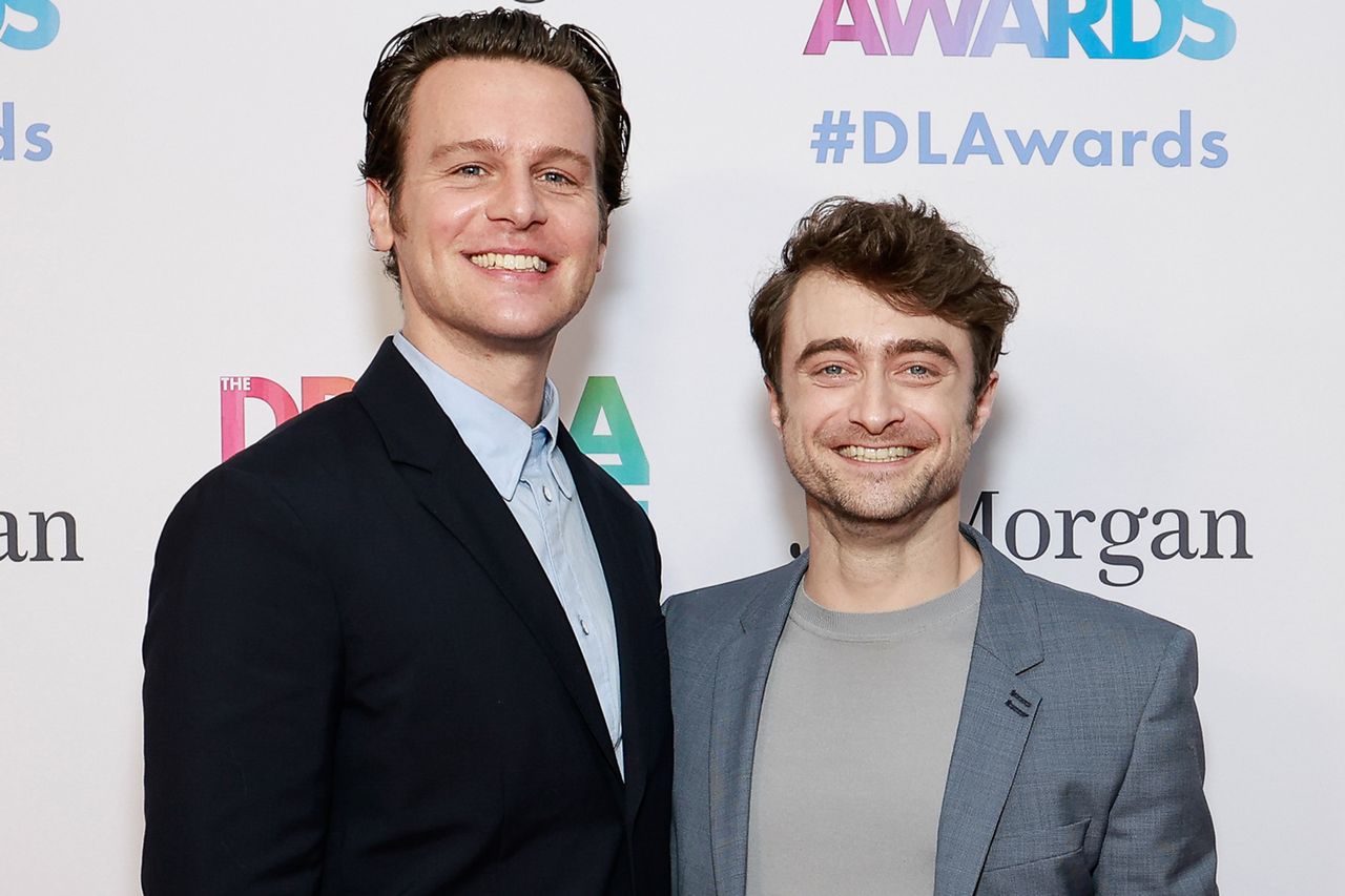 Jonathan Groff joins former 'Merrily We Roll Along' costar Daniel ...