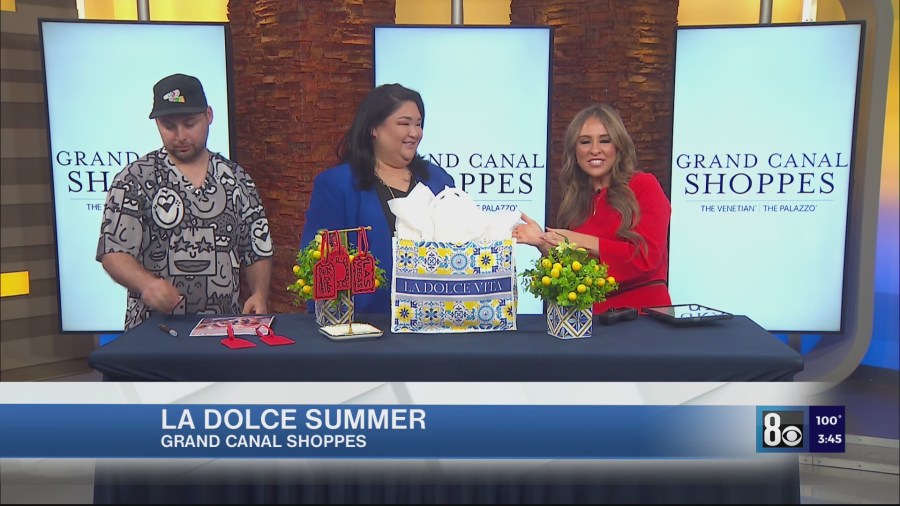 La dolce summer at Grand Canal Shoppes