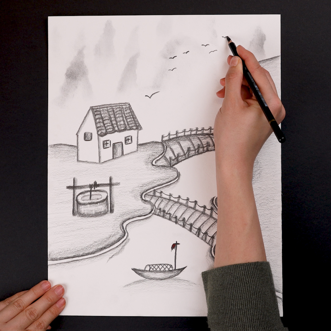 Créer de l'art avec seulement un crayon ️