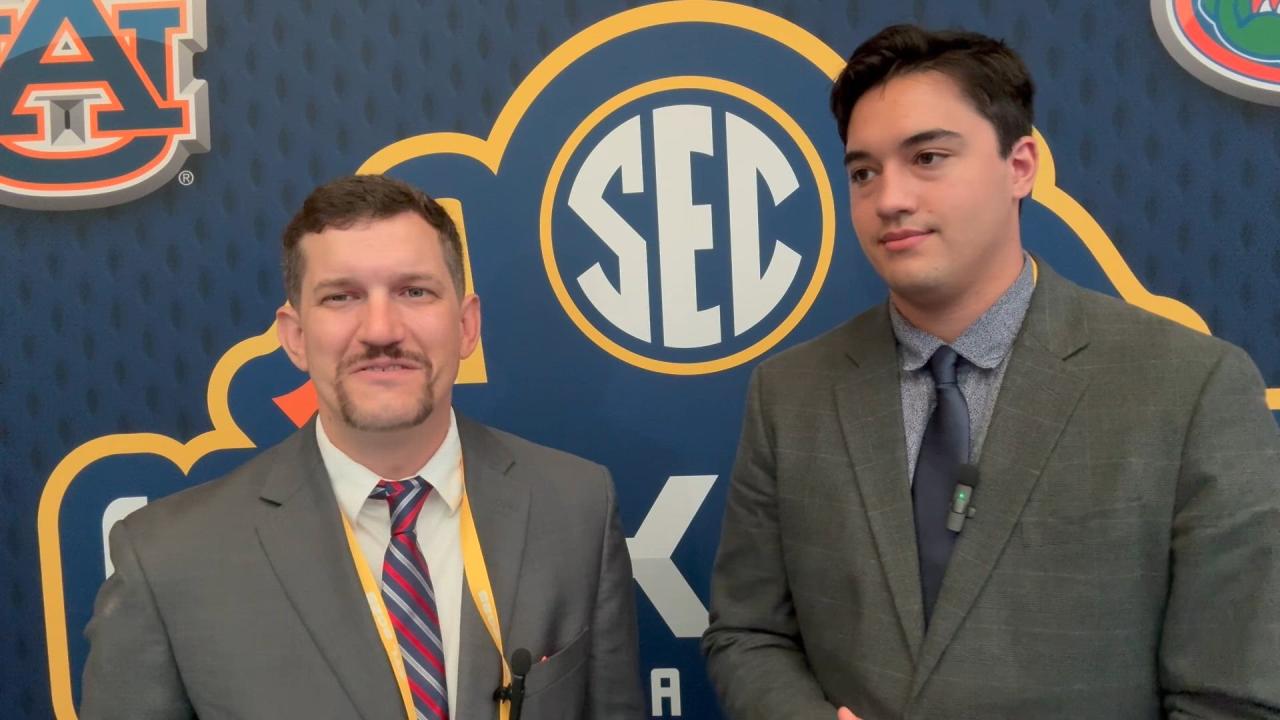 Vanderbilt Commodores SEC media day postcard - Day 2