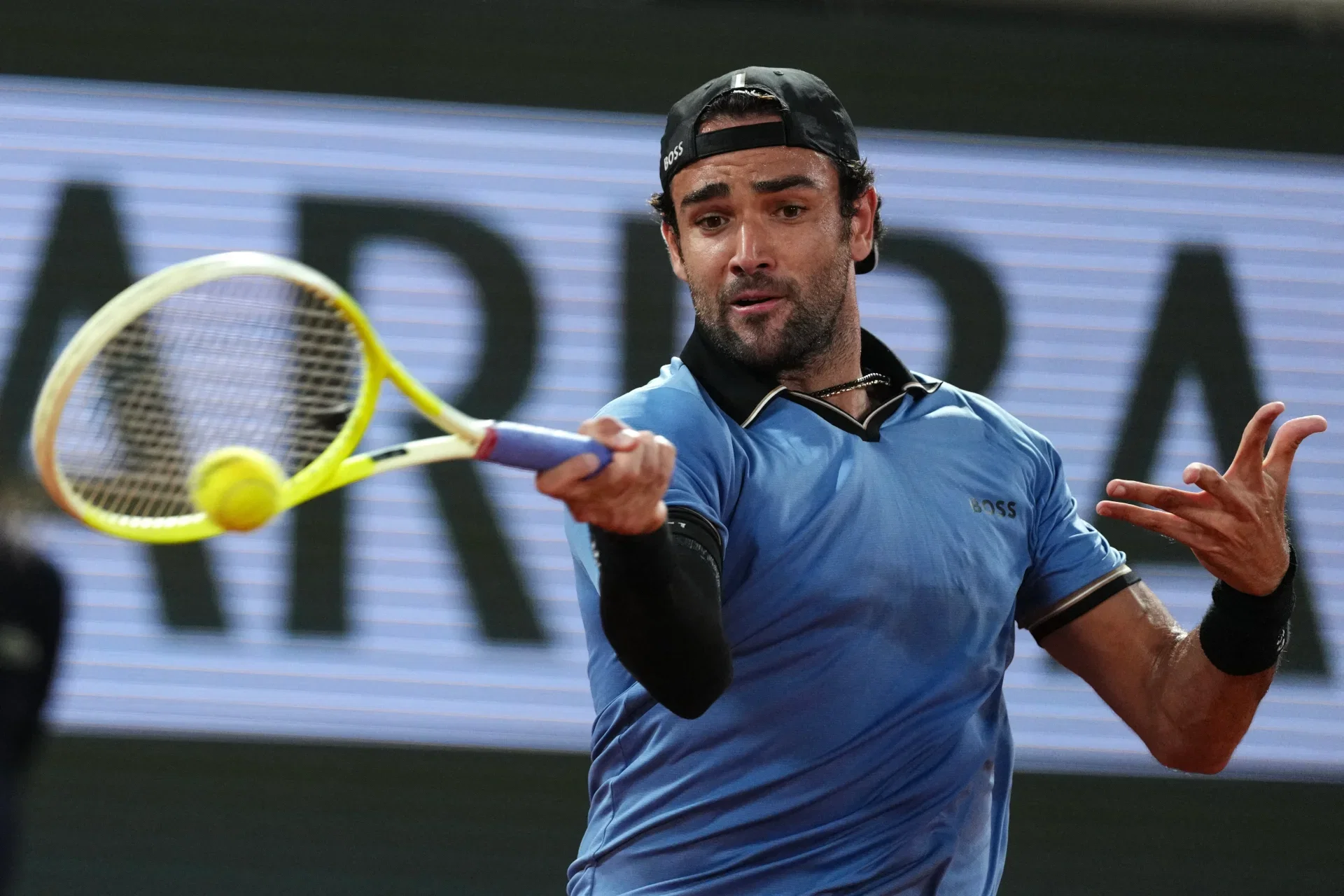 Berrettini knust: 'Jeg er træt af at opgive' efter skade ved Roland-Garros