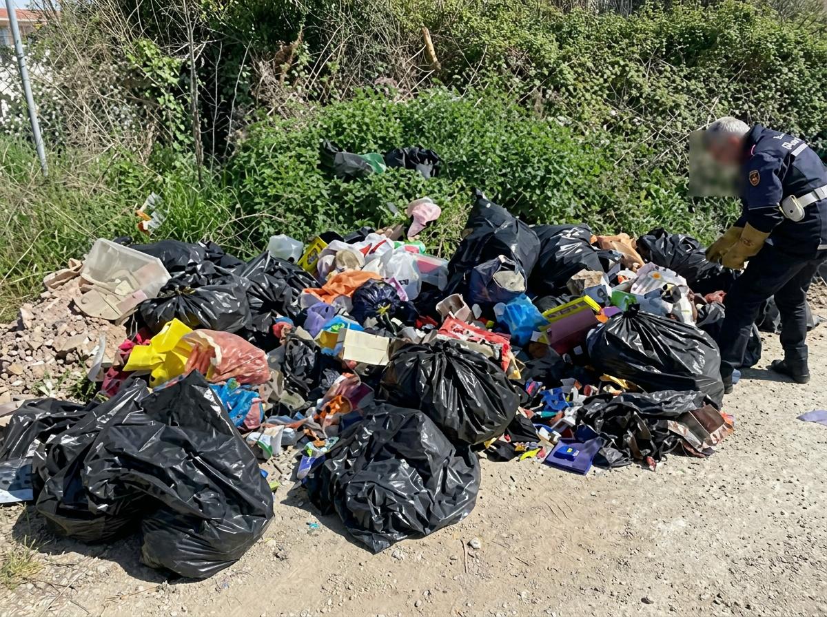 Abbandona rifiuti, trovato e multato: "La lotta continua"