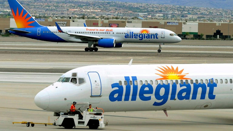 Allegiant flight lands safely at Harry Reid after reporting possible ...