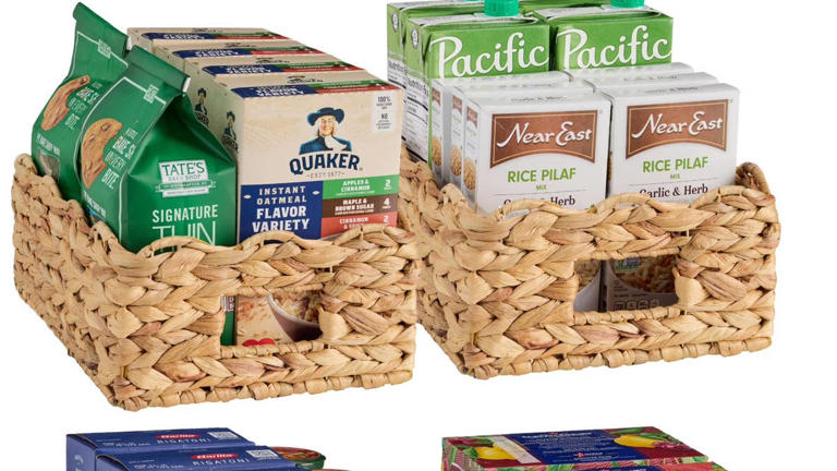 Walmart's $50 scalloped storage baskets add the 'sweetest, cozy touch ...