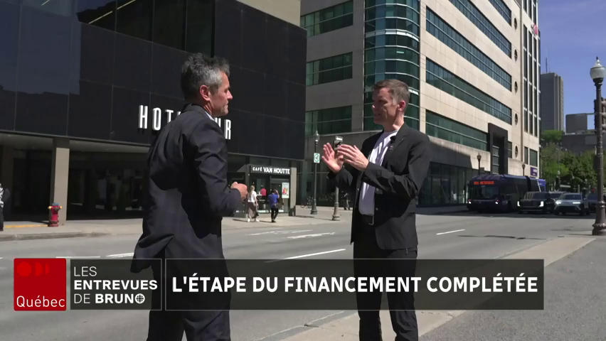 Travaux dans Saint-Roch : entrevue avec Bruno Marchand