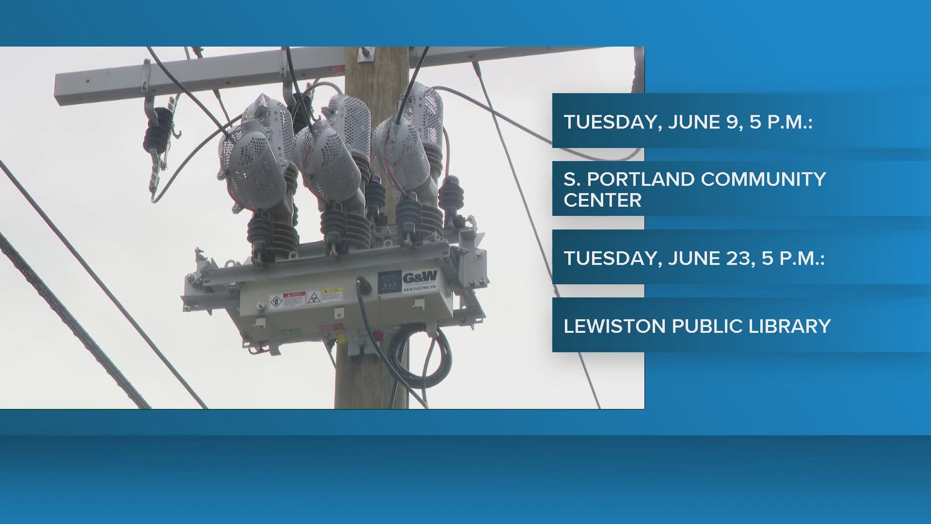 Public hearing this month to discuss CMP's proposed rate hikes