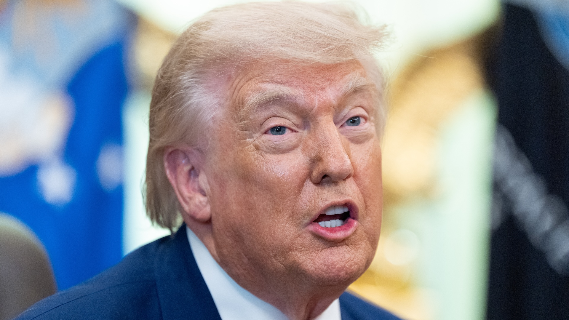 Trump downplays US and Iranian strikes that are straining the ceasefire