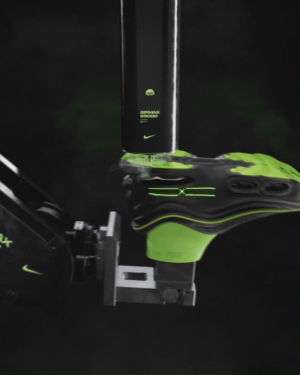 The Nike Air Max uses 3D printing