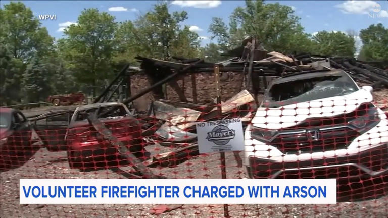 Volunteer firefighter arrested for setting blazes and responding to ...