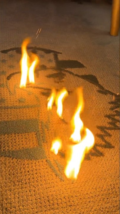 Carpet burn has a new meaning!