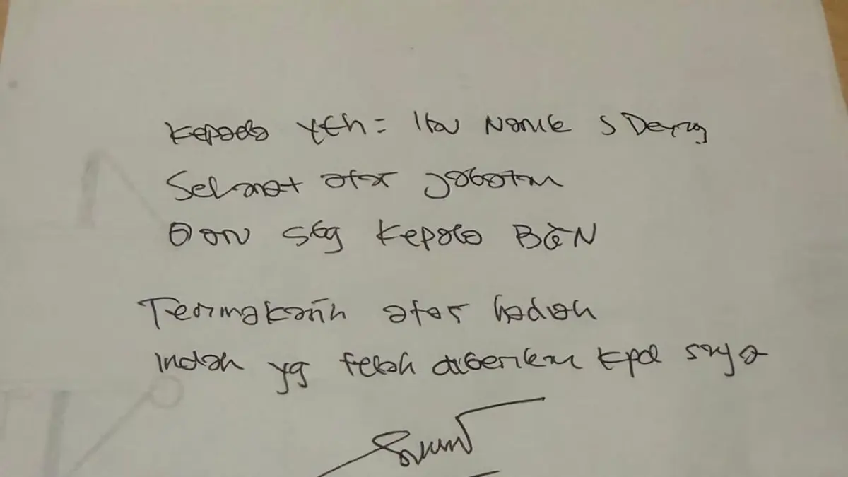 Surat satir Sony Sanjaya ke kepala BGN baru bikin heboh, netizen: Nanik ...