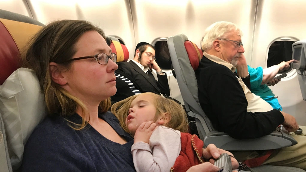 Preventing and managing child seat-kicking on flights