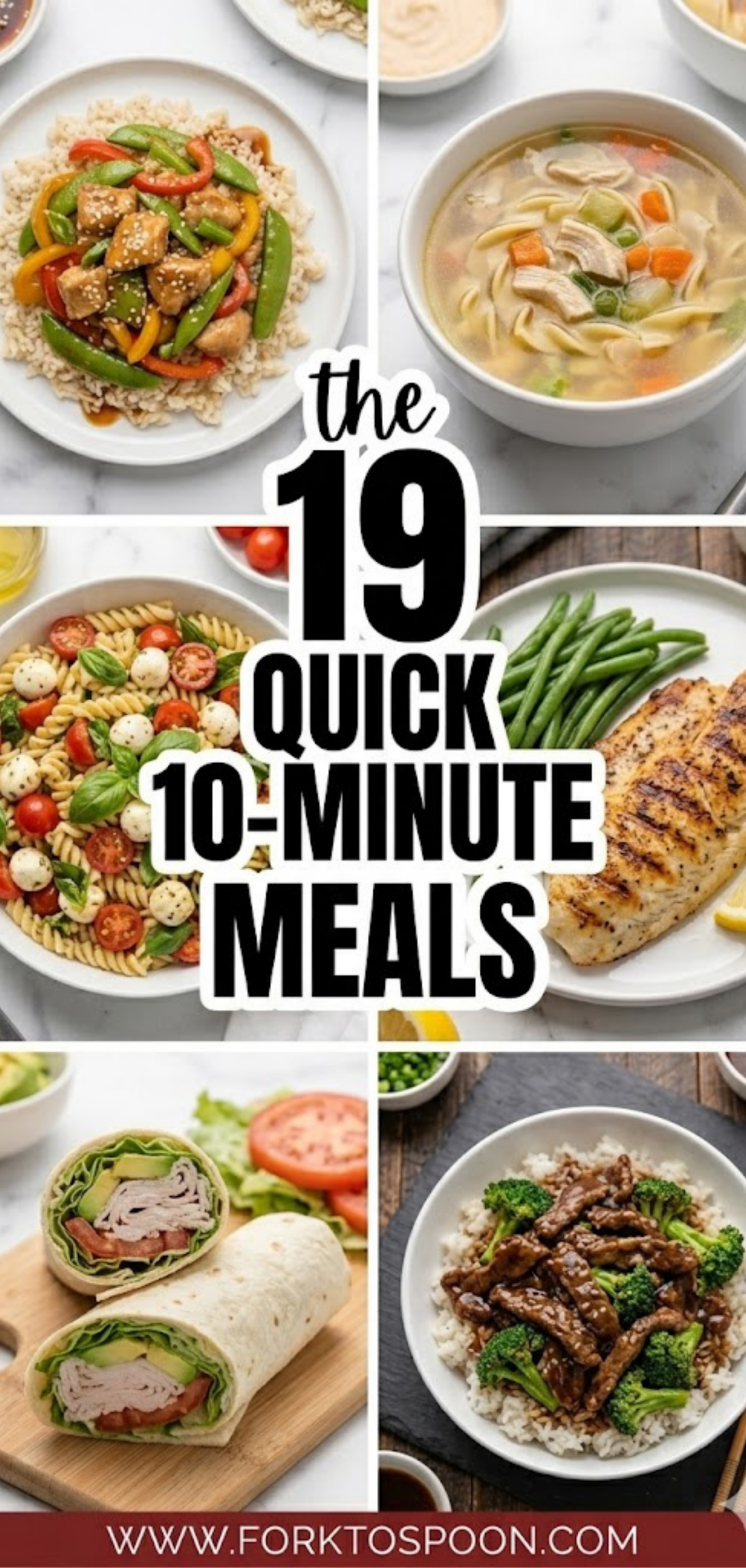 19 quick 10-minute meals