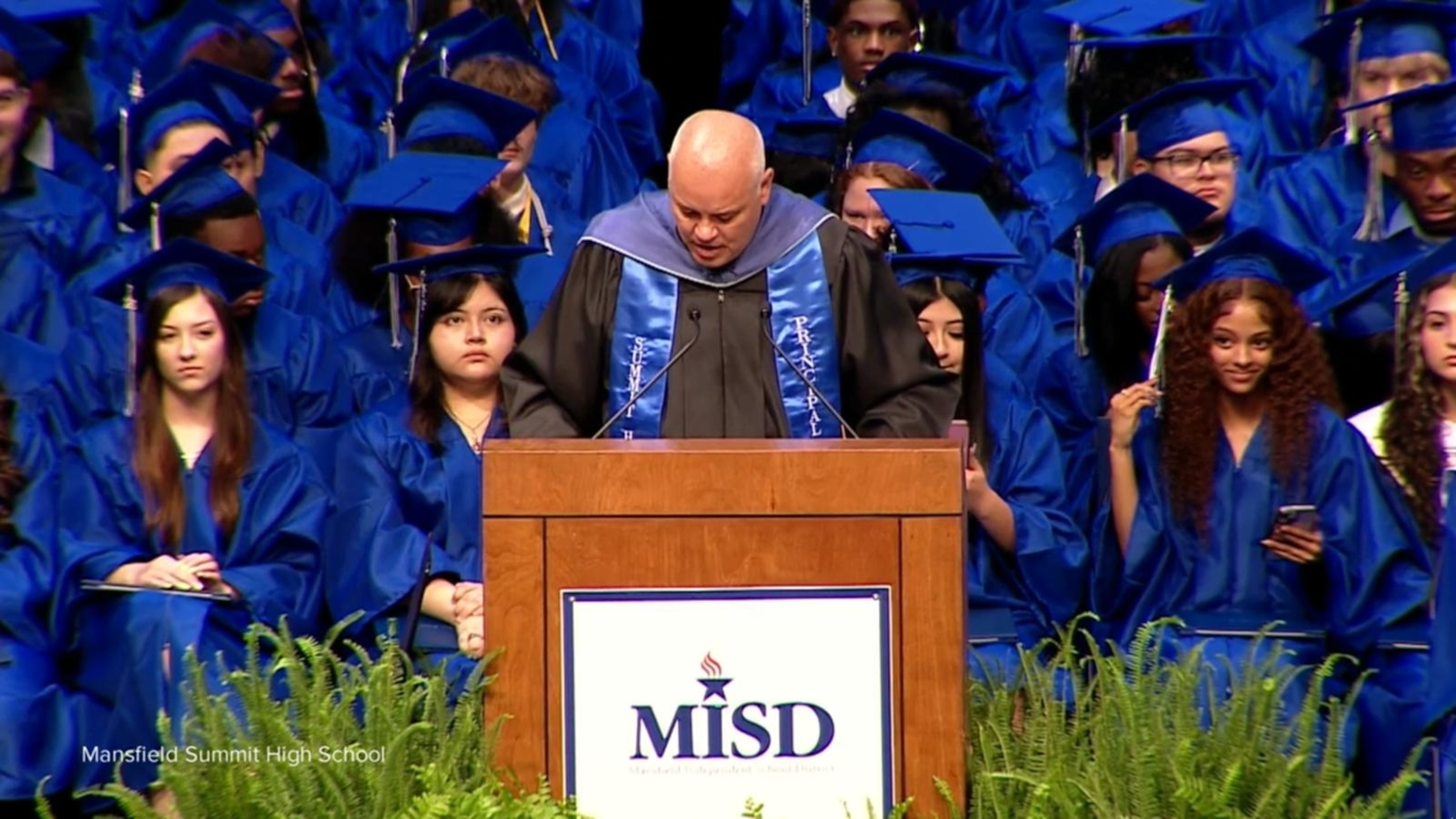 David Muir shares Texas high school principal's surprise from ...