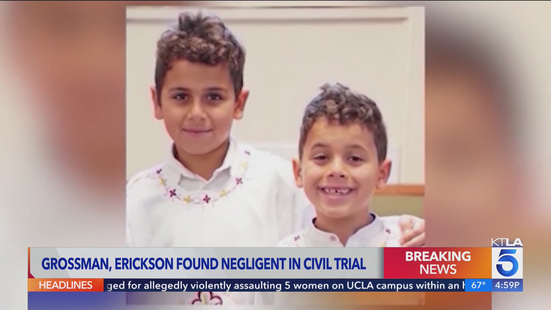 Jurors find Rebecca Grossman, Scott Erickson negligent in Iskander boys ...