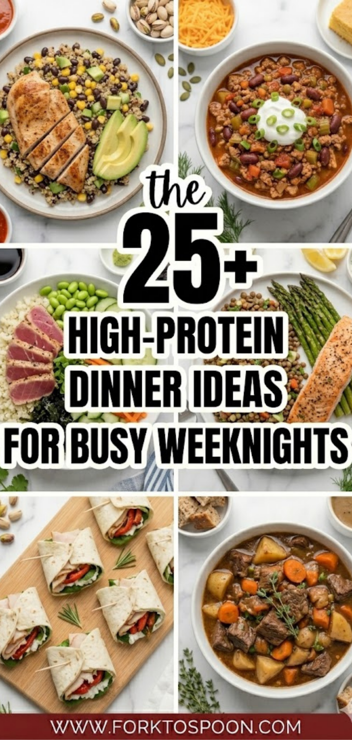 25+ high-protein dinner ideas for busy weeknights