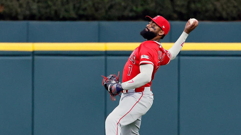 Angels outfielder Jo Adell goes full Jose Canseco and gives up a home ...