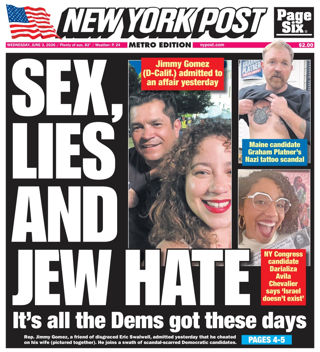 'Sleazebag' Dem Rep. Jimmy Gomez headed to runoff despite admitting to ...