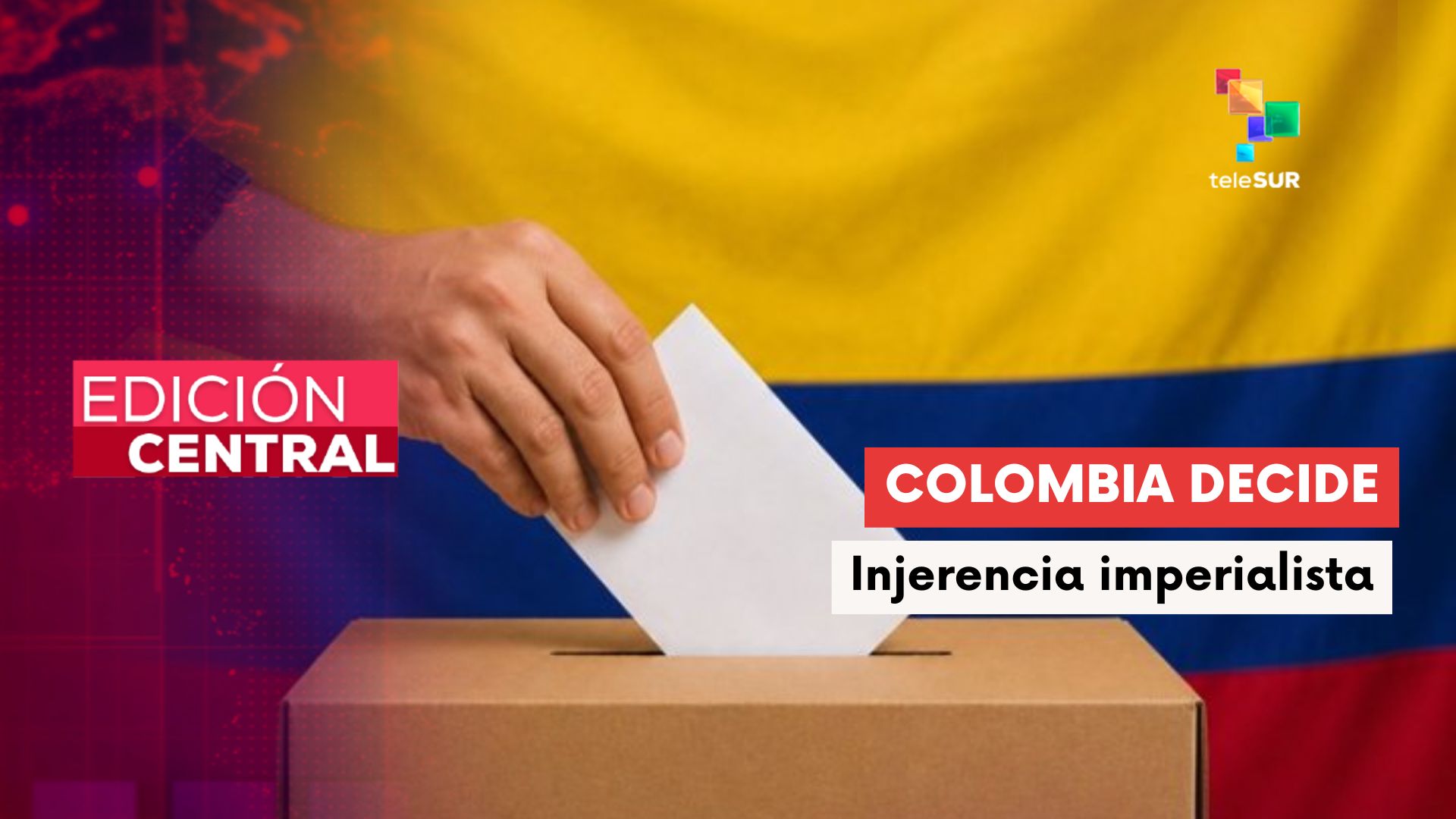 Injerencia foránea viola soberanía del voto en Colombia
