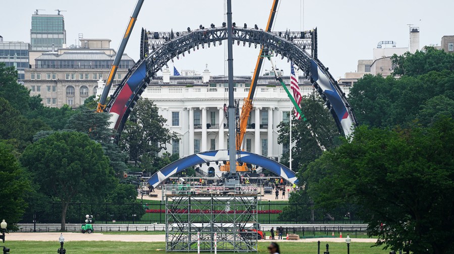 Trump says UFC arena outside White House could be permanent