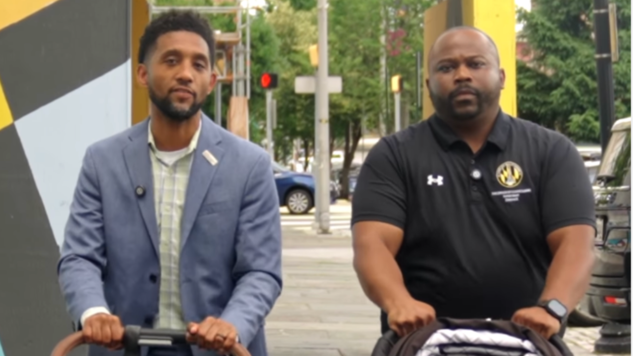 Baltimore Mayor Brandon Scott hosts Fathers’ Stroller Walk to dispel ...
