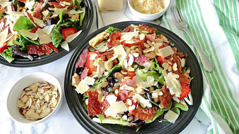 You have to try this copycat Wendy's strawberry summer salad recipe