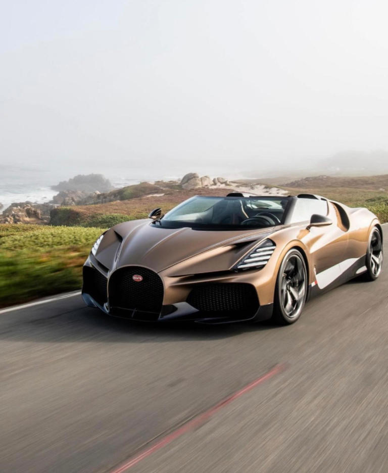 Bugatti unveils ultra-exclusive W16 Mistral with bespoke Sur Mesure design