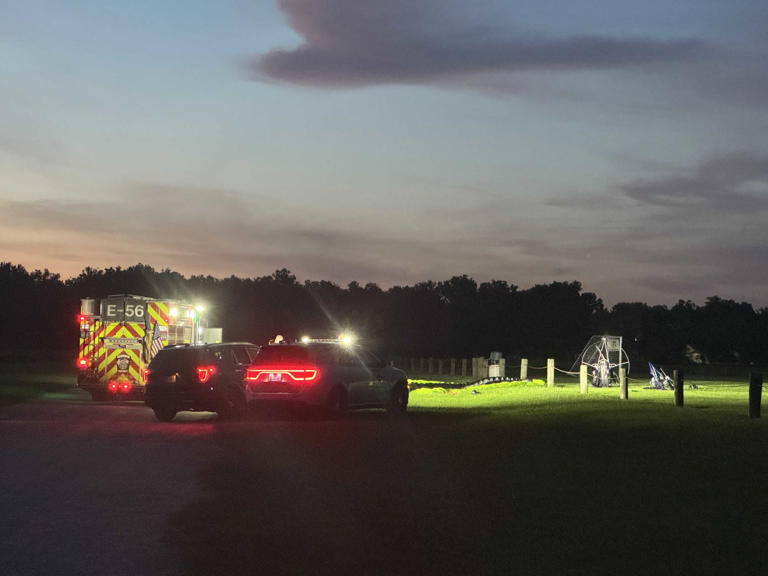 Dispatch: 1 hospitalized after paragliding crash in southeast Indiana