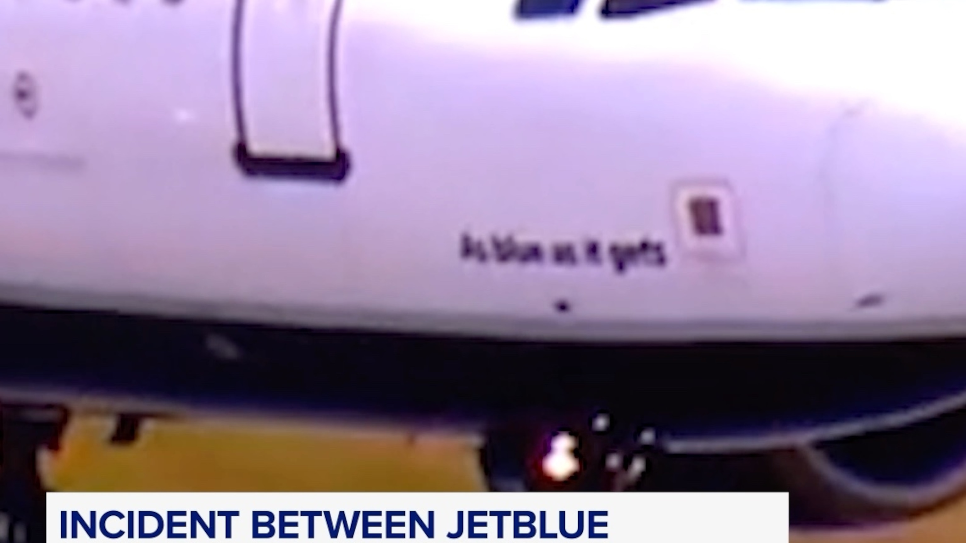JetBlue flight encountered a nearby plane not communicating with air ...