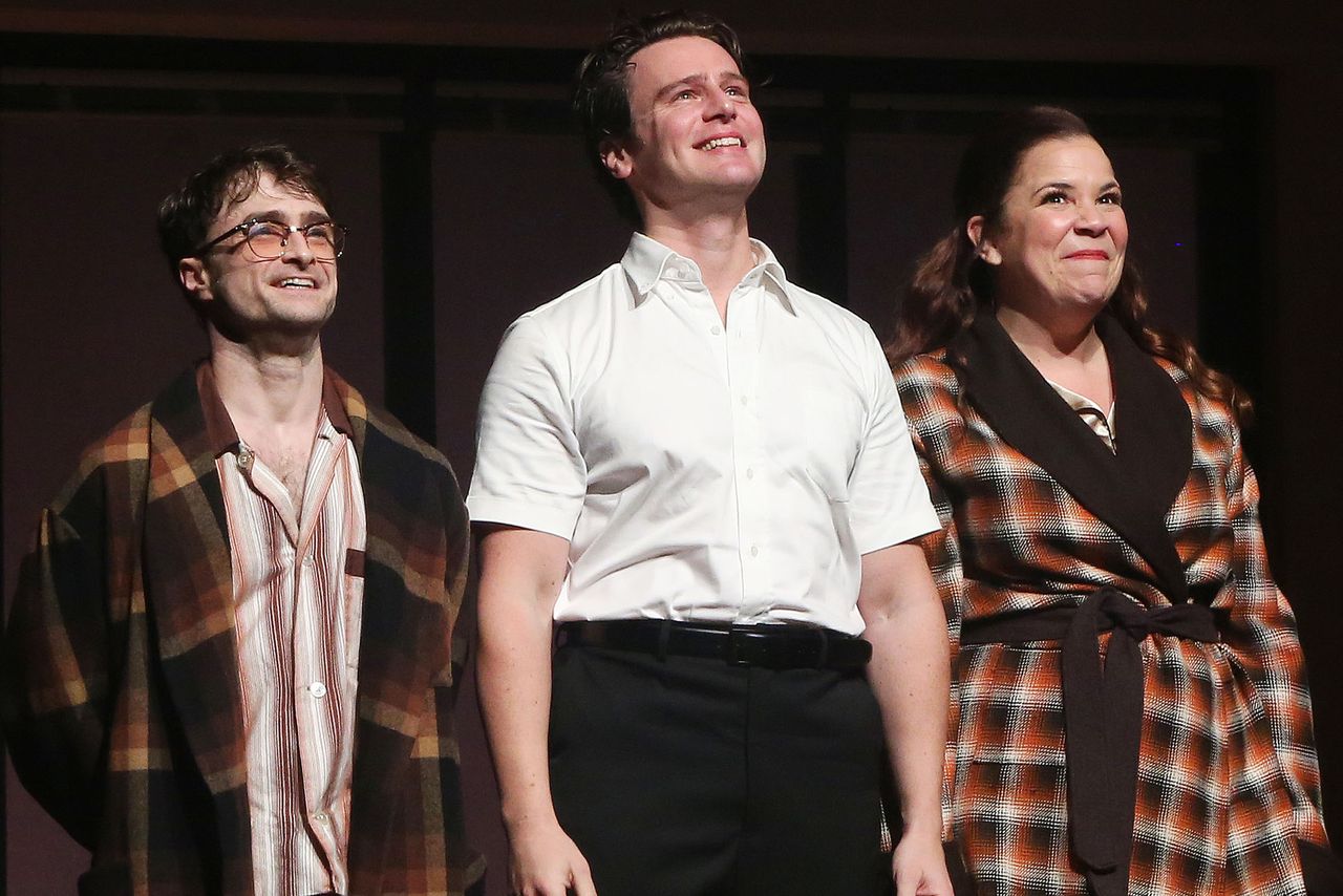 Jonathan Groff joins former 'Merrily We Roll Along' costar Daniel ...