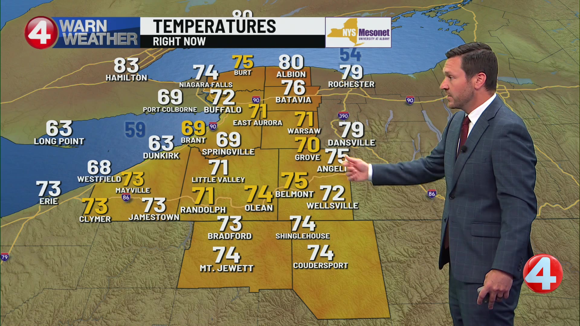 Buffalo weather update: 7 p.m., 6/3/26