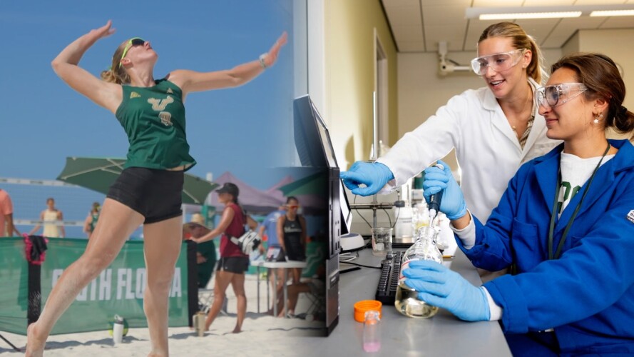 USF beach volleyball player creates company to prevent drink spiking