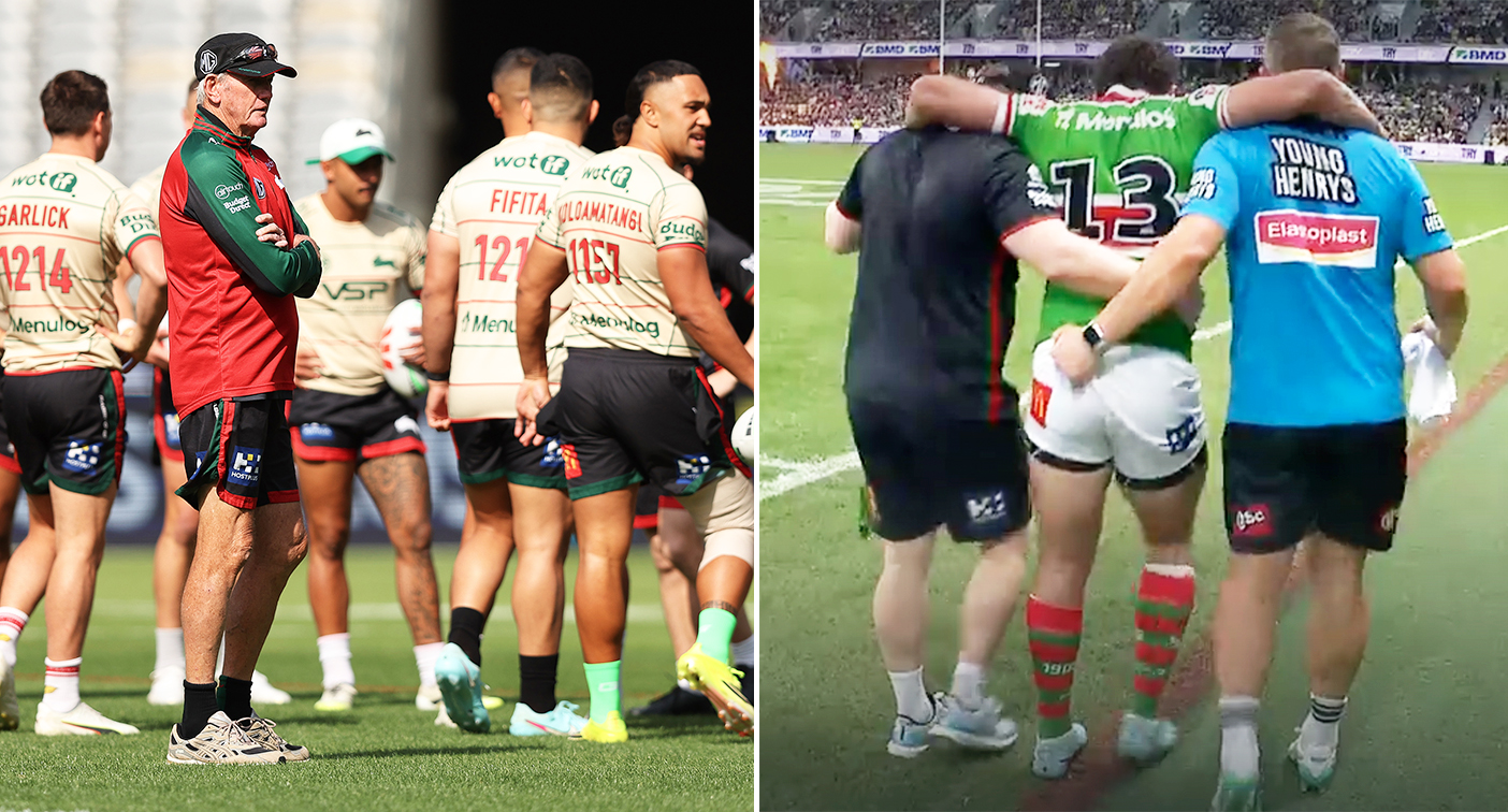 NRL world rallies around South Sydney player after he's ruled out for ...