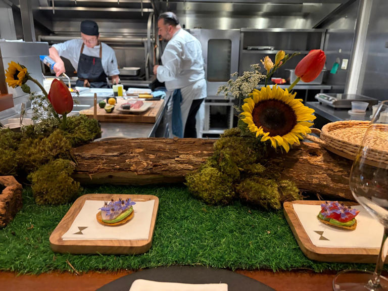 Inside Prime 54 chef’s counter at Fontainebleau Miami Beach: Six-seat ...