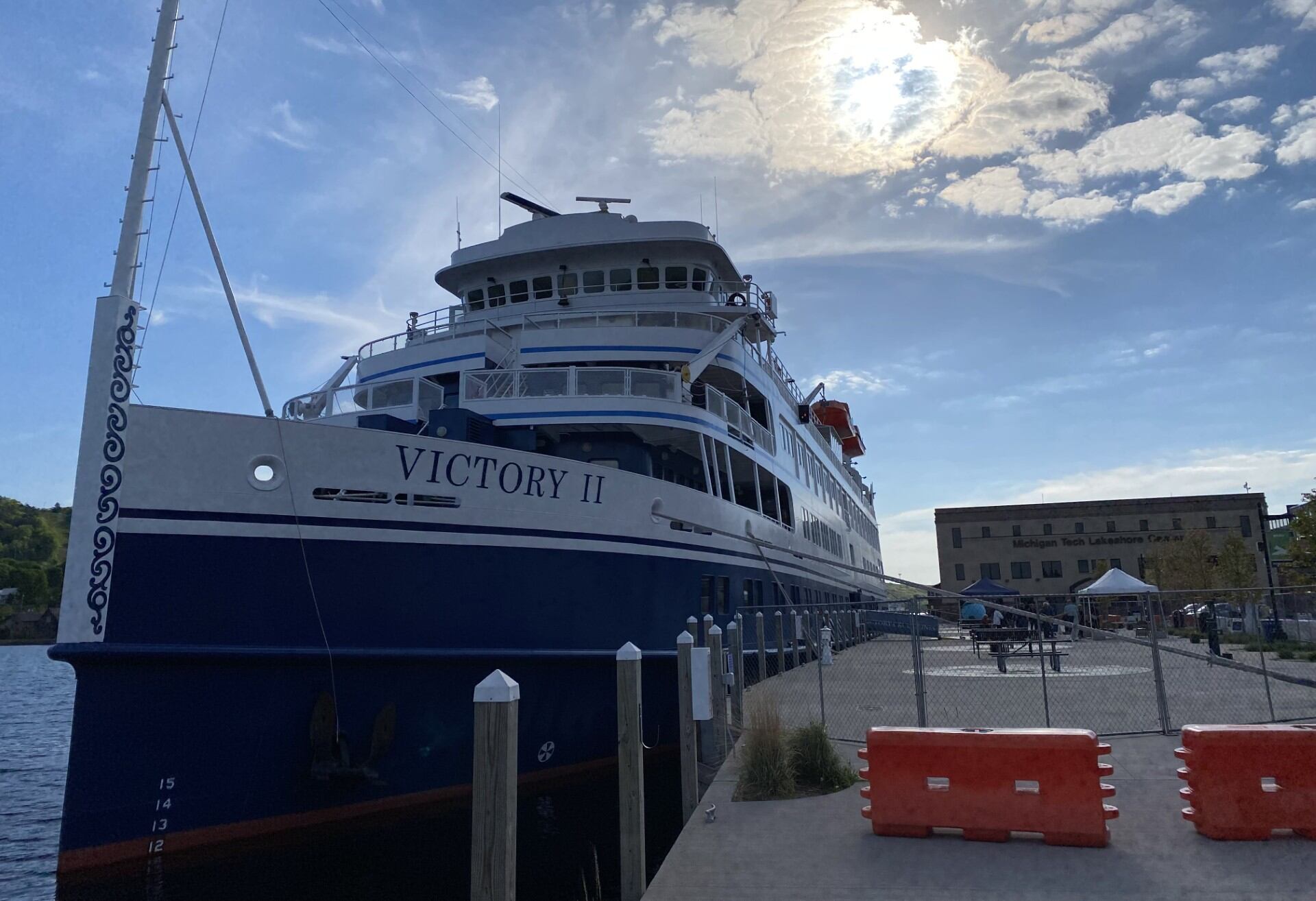 First cruise ship of season docks in the Keweenaw