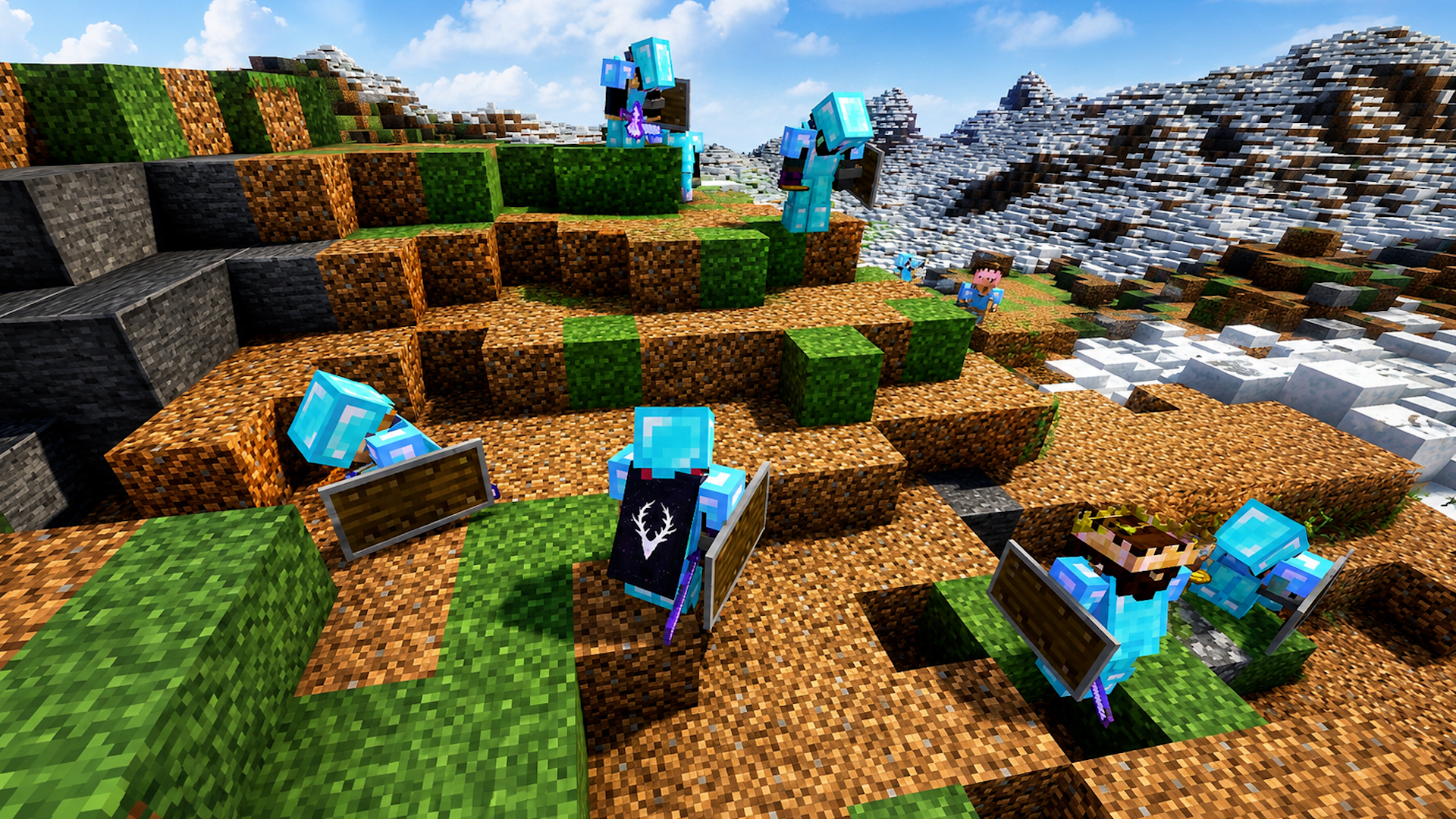 Can a multi-nation alliance maintain peace in Minecraft?