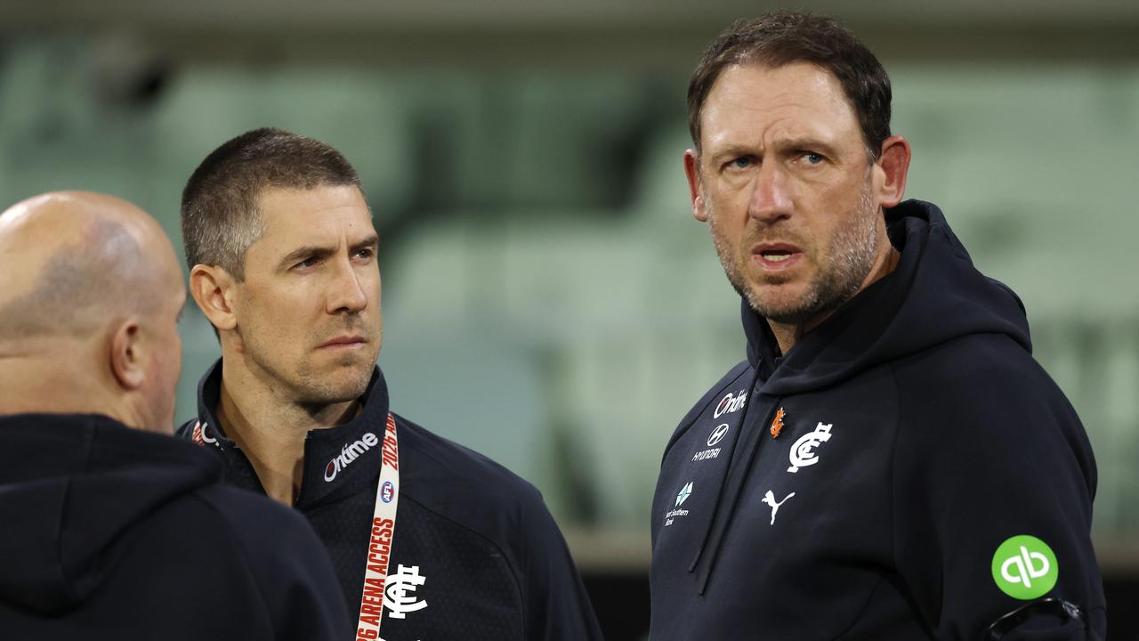 Winning Carlton coach gives update on future
