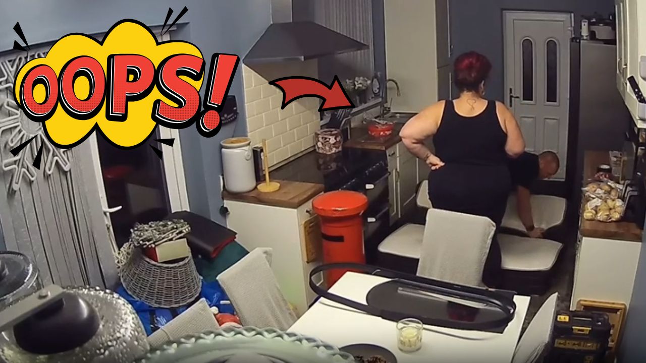 Man tries to wrap mattress and gets knocked over