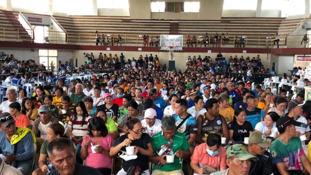 Over 3,000 Bogo families get aid 9 months after quake devastation