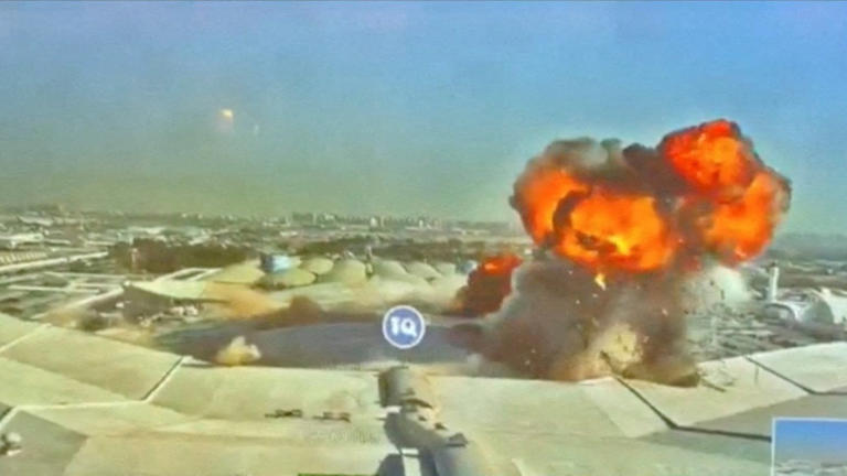 Watch: Kuwait releases video of Iranian drone strike on airport that ...