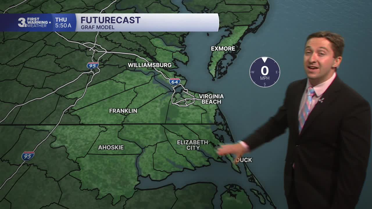 First warning forecast: Staying sunny and warming up!