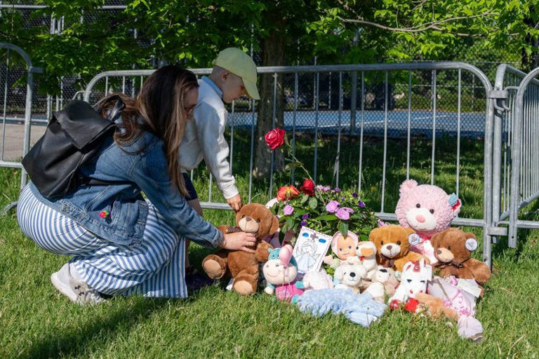 Girl, 3, dies after bouncy castle thrown into air by strong wind at ...