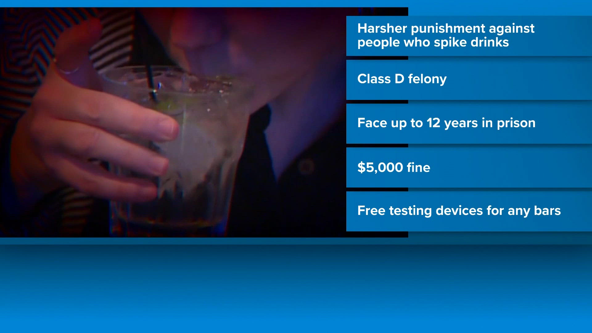 Gov. Bill Lee signs bill making drink spiking a Class D felony