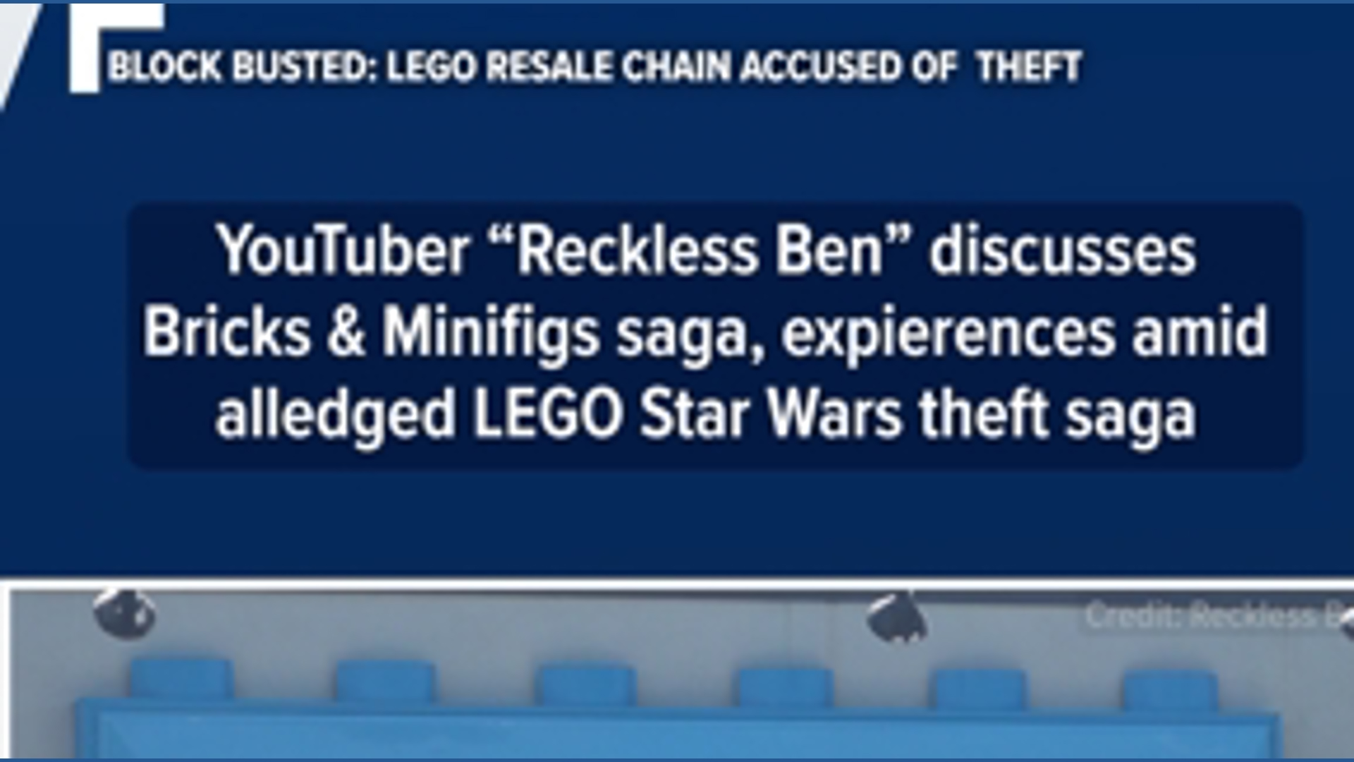 FOX54 speaks with YouTuber Reckelss Ben about Bricks & Minifigs Saga