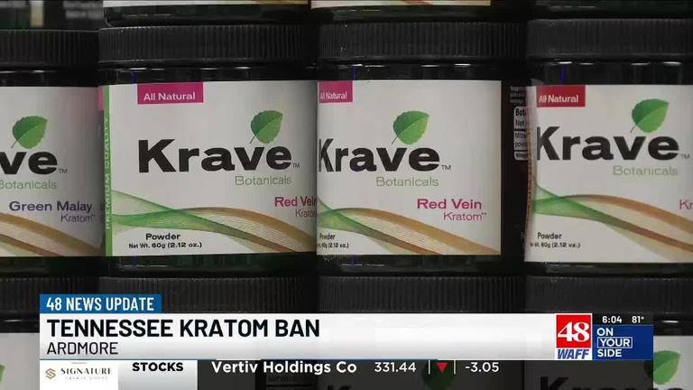 Tennessee to ban kratom sales starting July 1