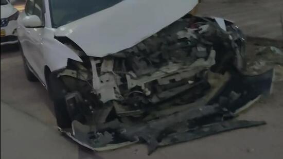 SUV crashes into two cars while taking turn in Greater Noida, two injured