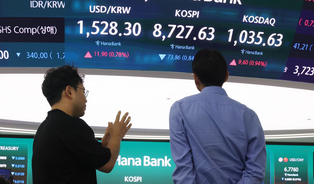 코스피, 8600선 약세 마감…외국인 순매도 역대 최고