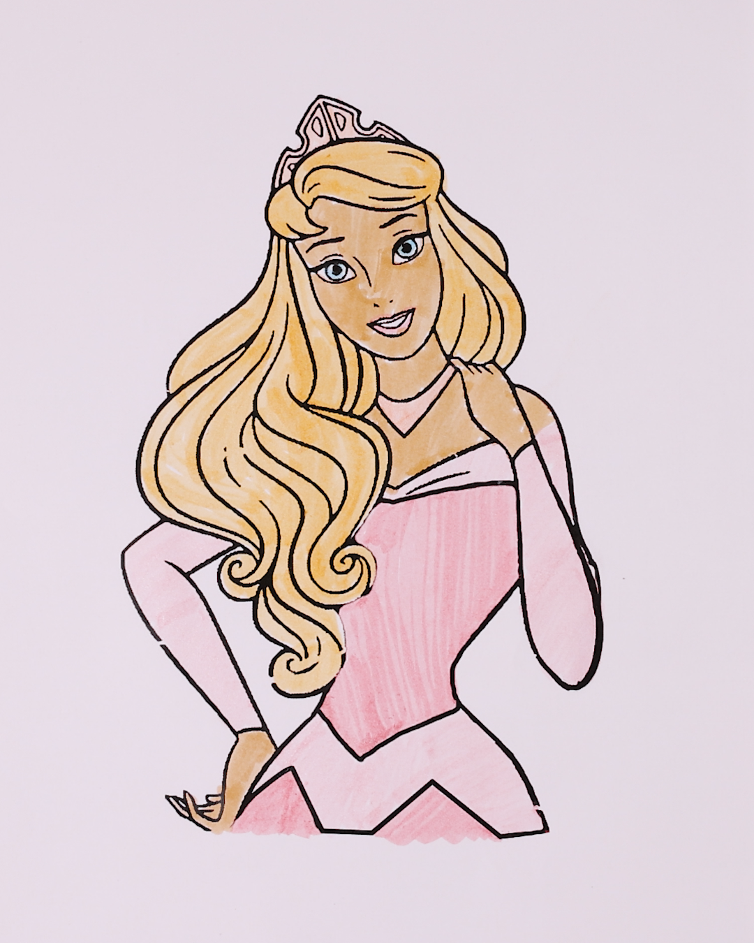 A dreamy makeover for Princess Aurora 🌷