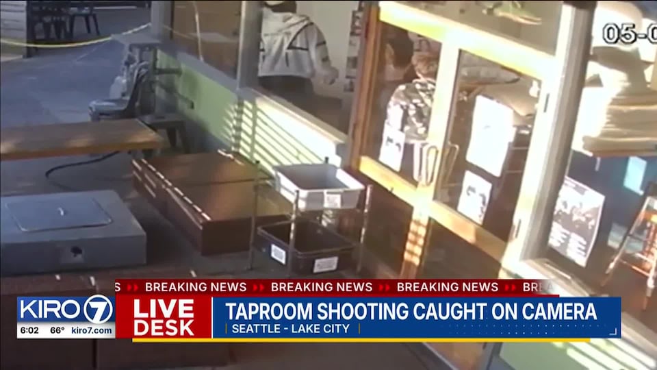 Video: Taproom shooting caught on camera